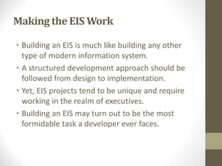 MIS-executive information system | PPT