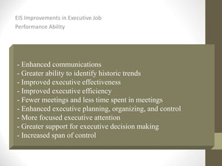 MIS-executive information system | PPT