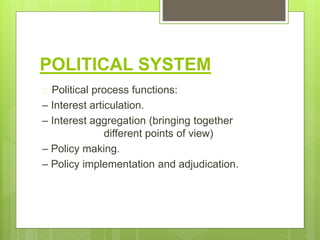 Political and legal environment | PPTX