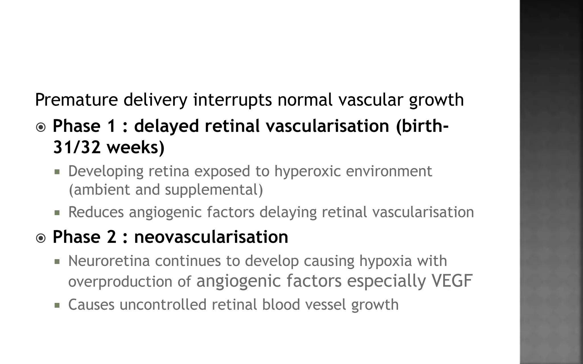 retinopathy of prematurity | PPTX