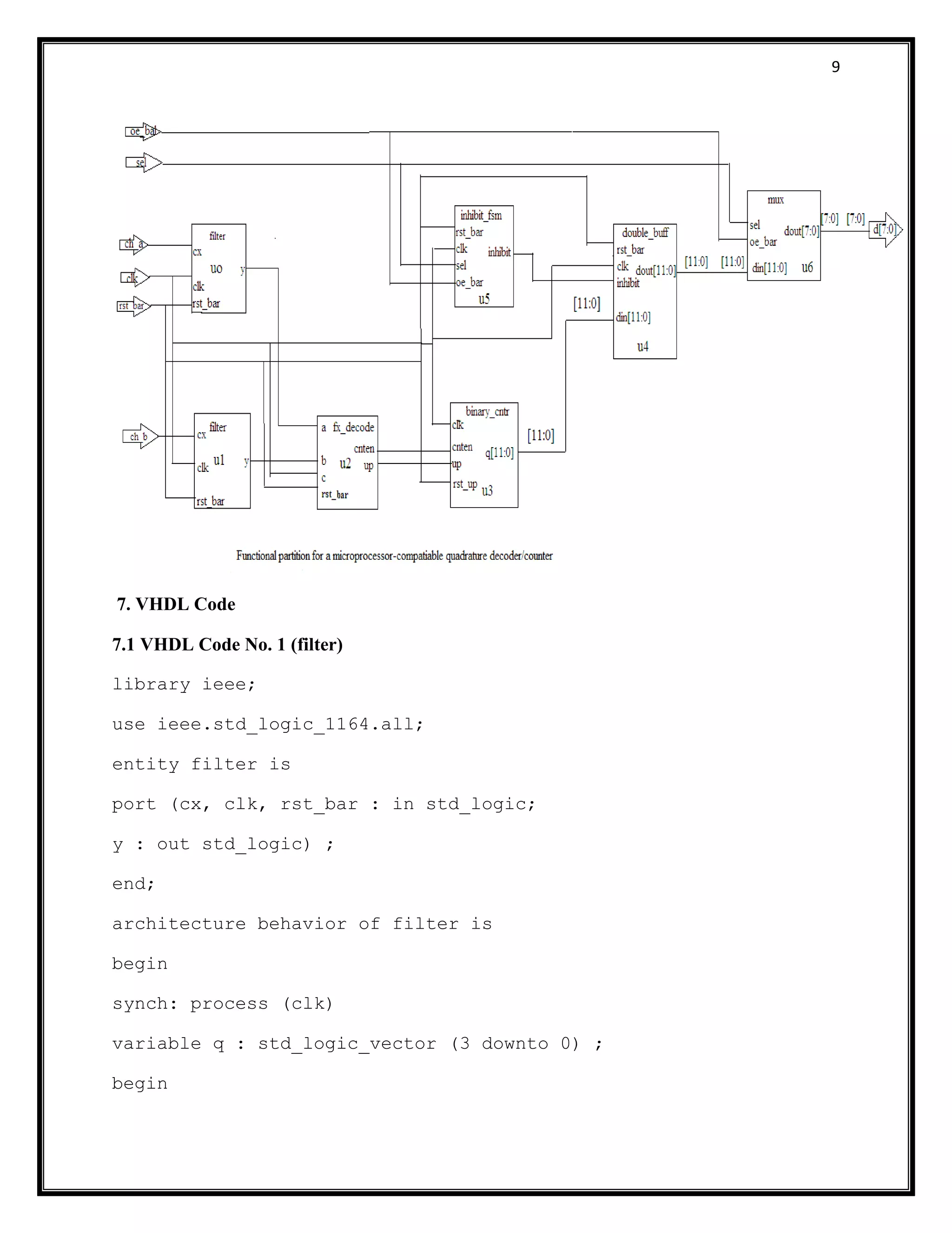Microprocessor-Compatible Quadrature Decoder/Counter Design | PDF