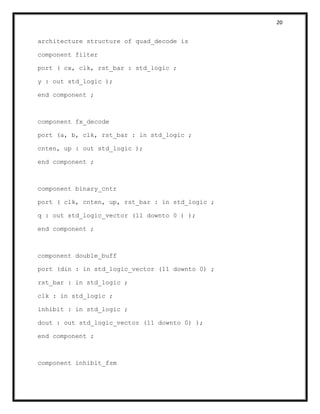 Microprocessor-Compatible Quadrature Decoder/Counter Design | PDF