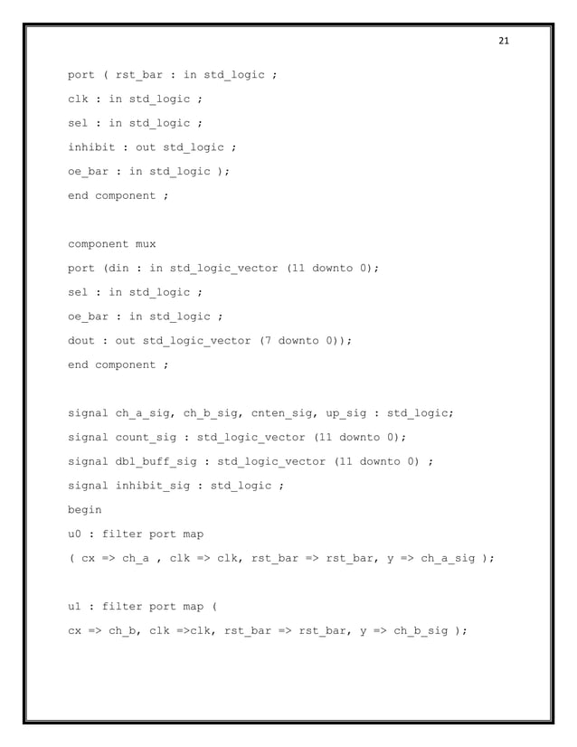 Microprocessor-Compatible Quadrature Decoder/Counter Design | PDF