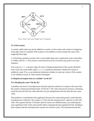 Microprocessor-Compatible Quadrature Decoder/Counter Design | PDF
