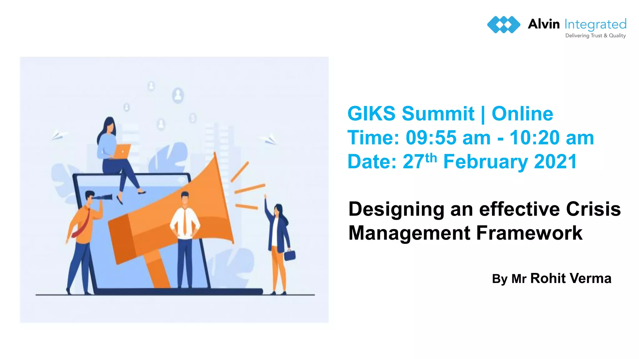Designing an effective Crisis Management Framework | PDF