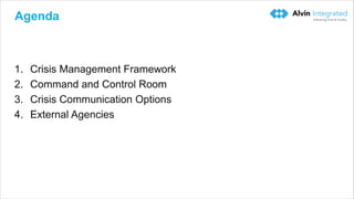 Designing an effective Crisis Management Framework | PDF