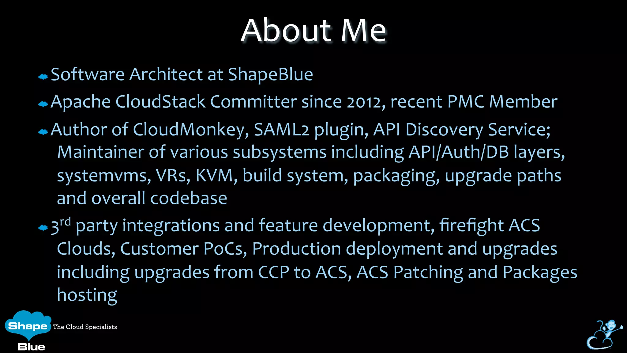 Rohit yadav cloud stack internals | PPT