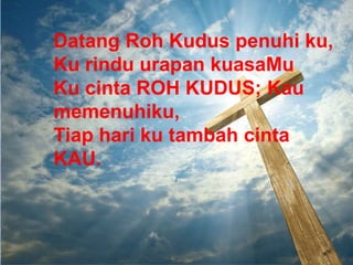 Roh kudus | PPTX