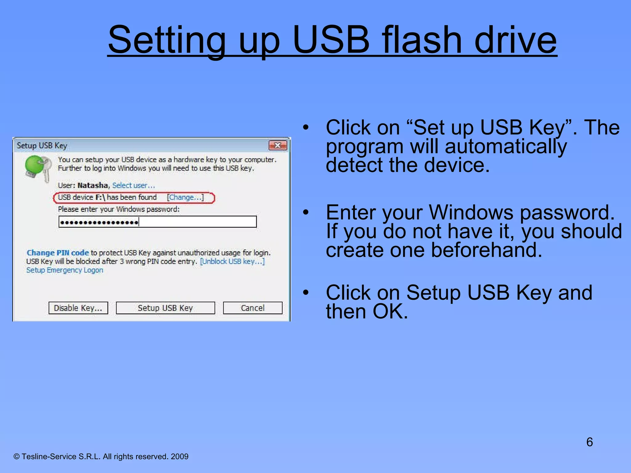 Secure Windows logon with Rohos Logon Key | PPT
