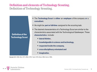 Technology Scouting | PDF