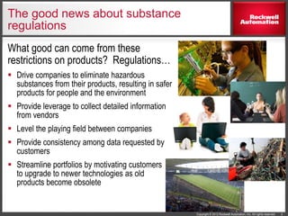 RoHS2 and REACH: The good, the bad and the ugly of product substance ...