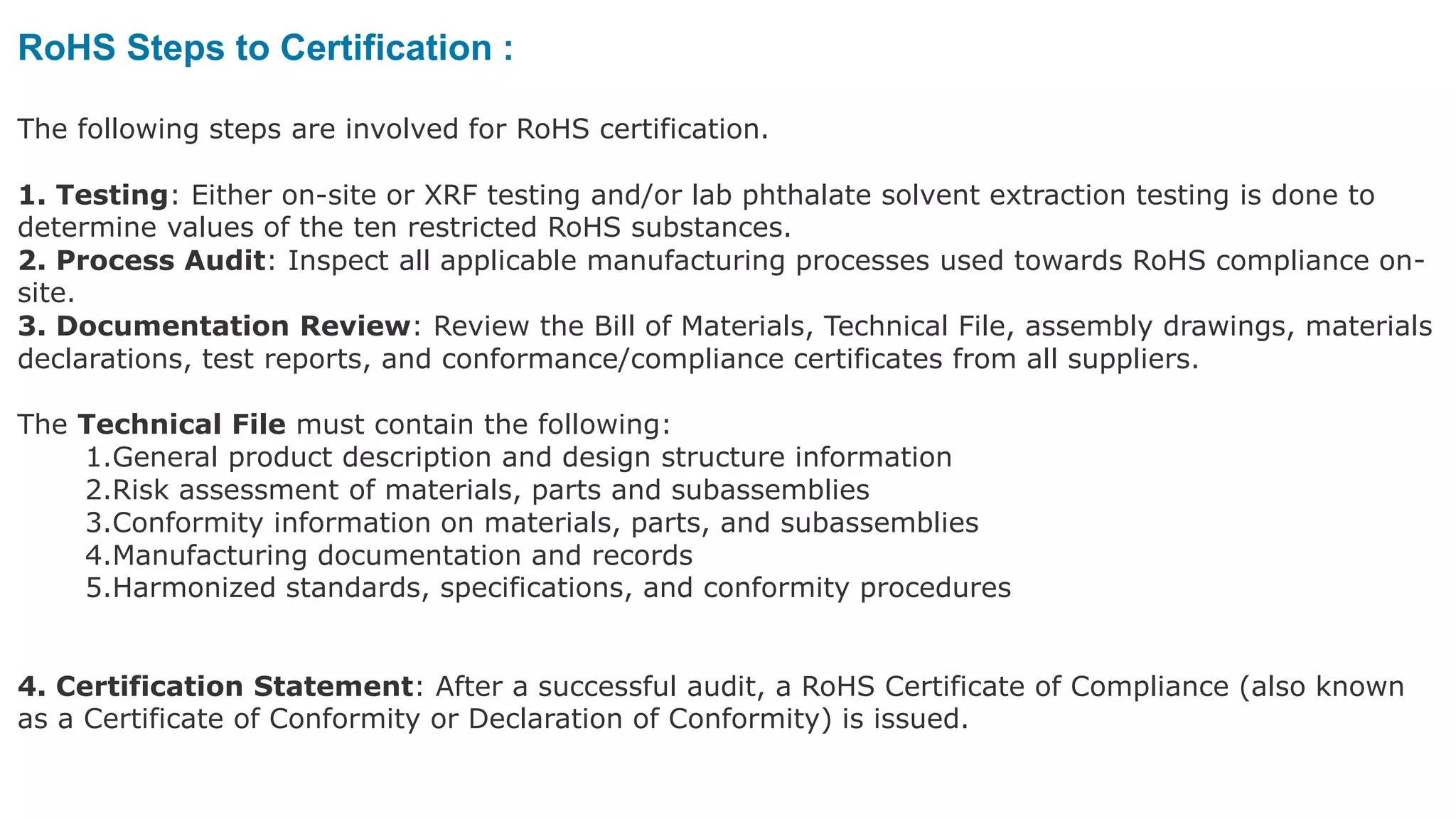 RoHS awareness Training By Manish Dwivedi | PPTX