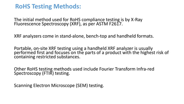 RoHS awareness Training By Manish Dwivedi | PPTX