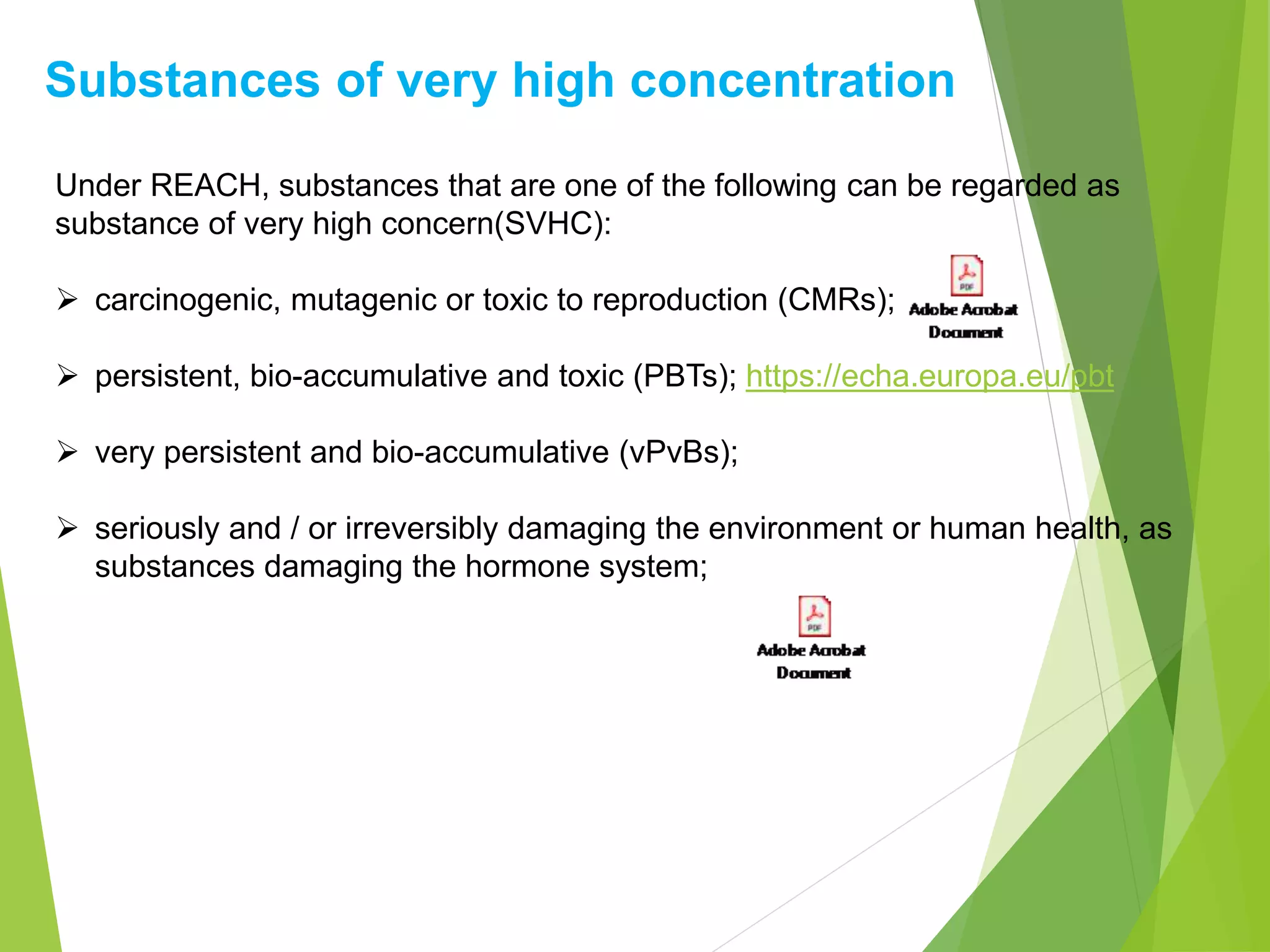 Restriction of Hazardous Substances(RoHS) and REACH | PPTX