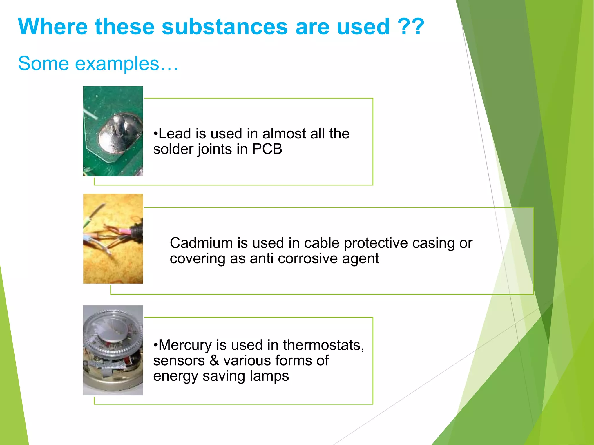 Restriction of Hazardous Substances(RoHS) and REACH | PPTX