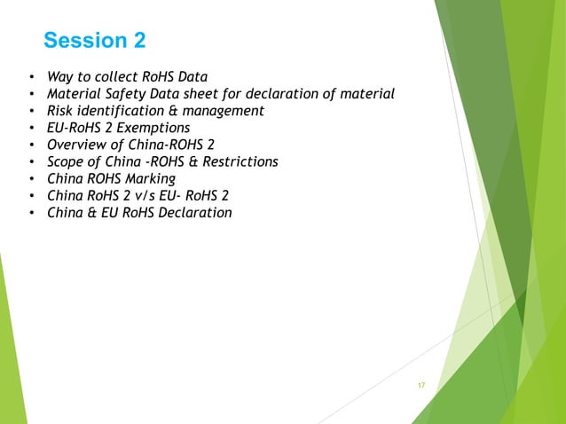 Restriction of Hazardous Substances(RoHS) and REACH | PPTX | Chemistry ...