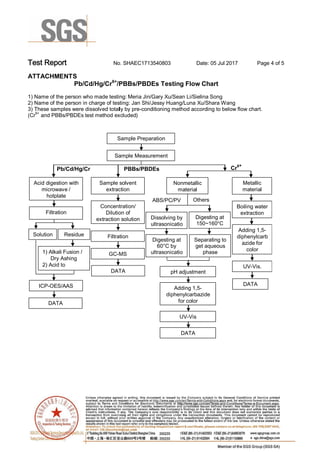 RoHs report of RF labels from jizosecurity | PDF | Chemistry | Science