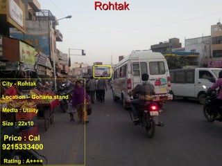 Hoardings In Rohtak Cal 9215 333 400 | PPT