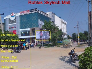 Hoardings In Rohtak Cal 9215 333 400 | PPT