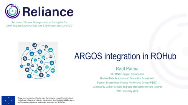 ROHub-Argos integration | PPT