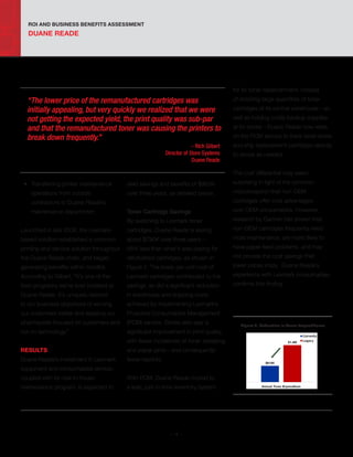 Duane Reade ROI | PDF | Pharmaceutical Industry | Industries