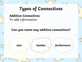 Connectors Basics for Students - English Grammar | PPT