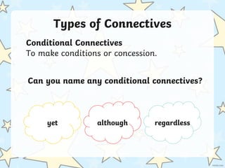 Connectors Basics for Students - English Grammar | PPT