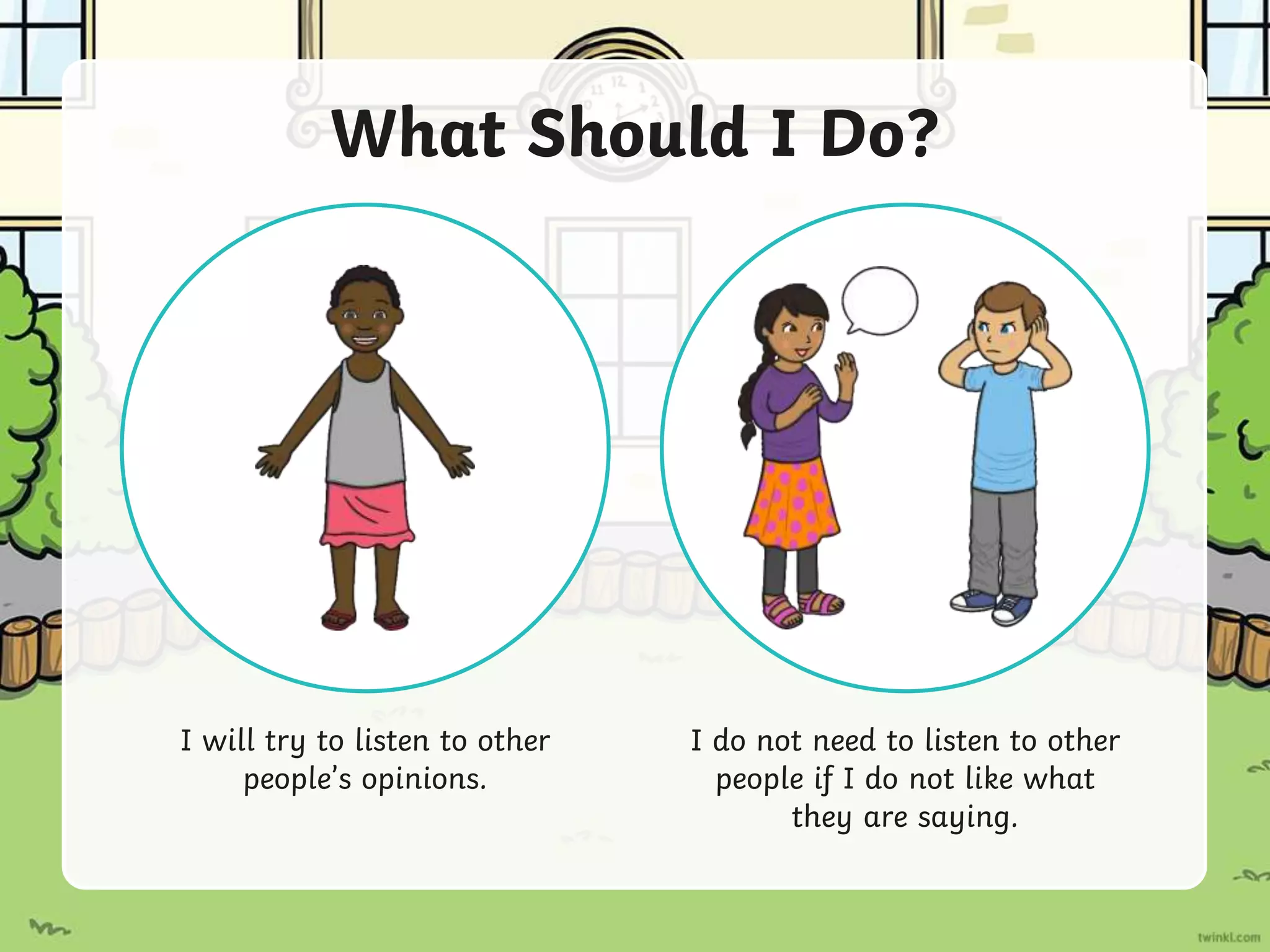 different opinion | PPT