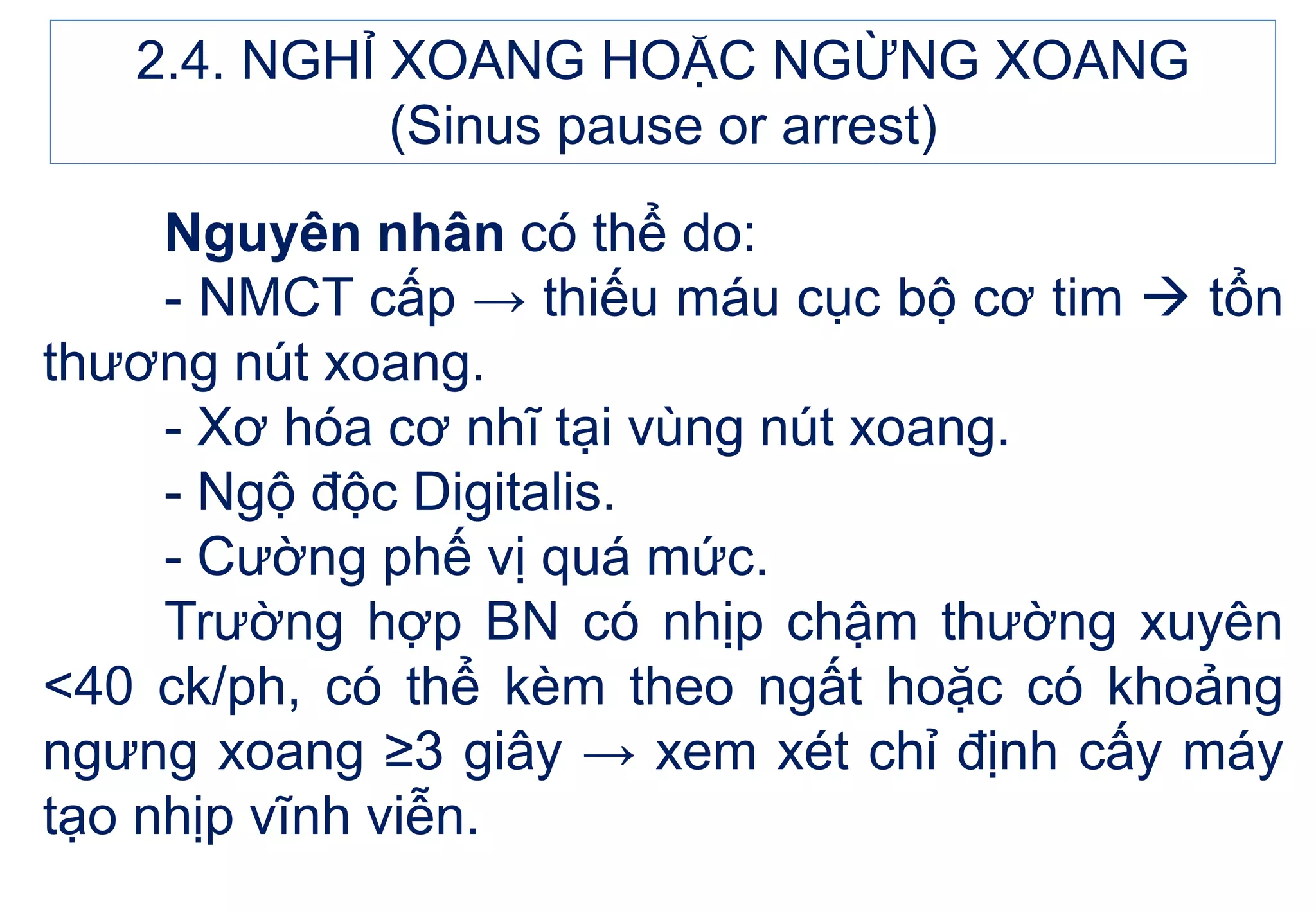 Rối loạn nhịp tim đánh giá qua điện tâm đồ | PDF