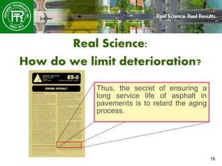 Return on Investment of Pavement Preservation | PPTX