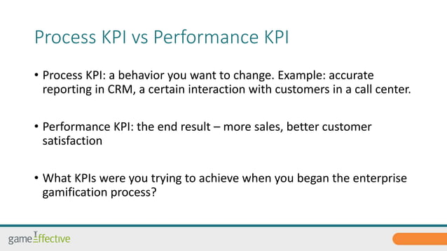 Setting KPIs and Calculating ROI for Gamification | PPT