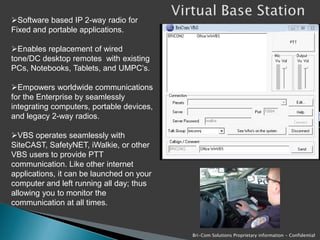 Radio-Over-IP Presentation | PPSX