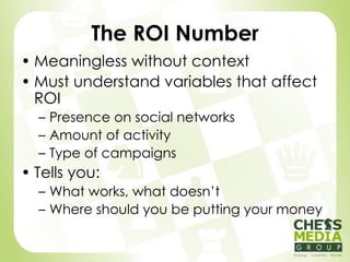 Social Media ROI Presentation | PPT