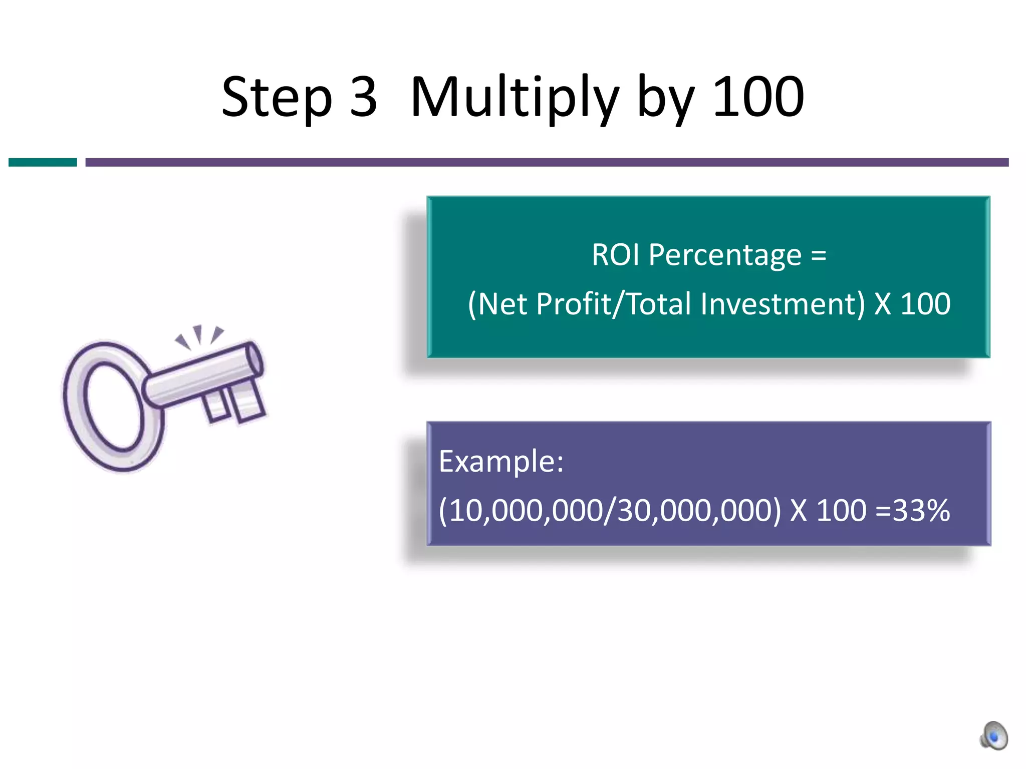 Calculating ROI | PPTX
