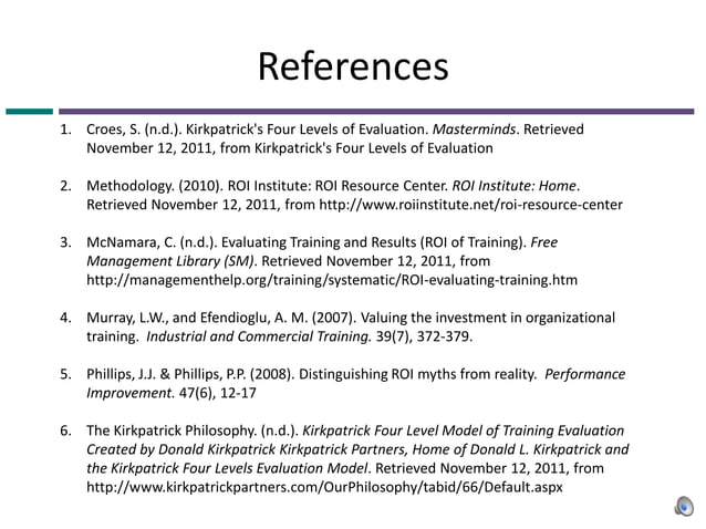 Calculating ROI | PPTX