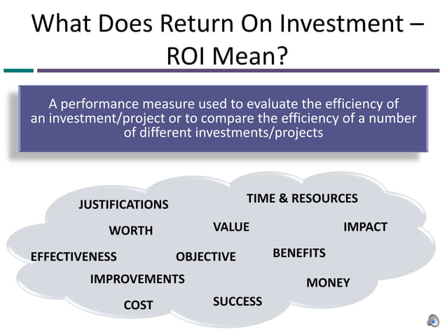 Calculating ROI | PPTX