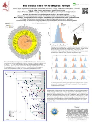 Poster at the International Biogeography Society Meetings in Bayreuth ...
