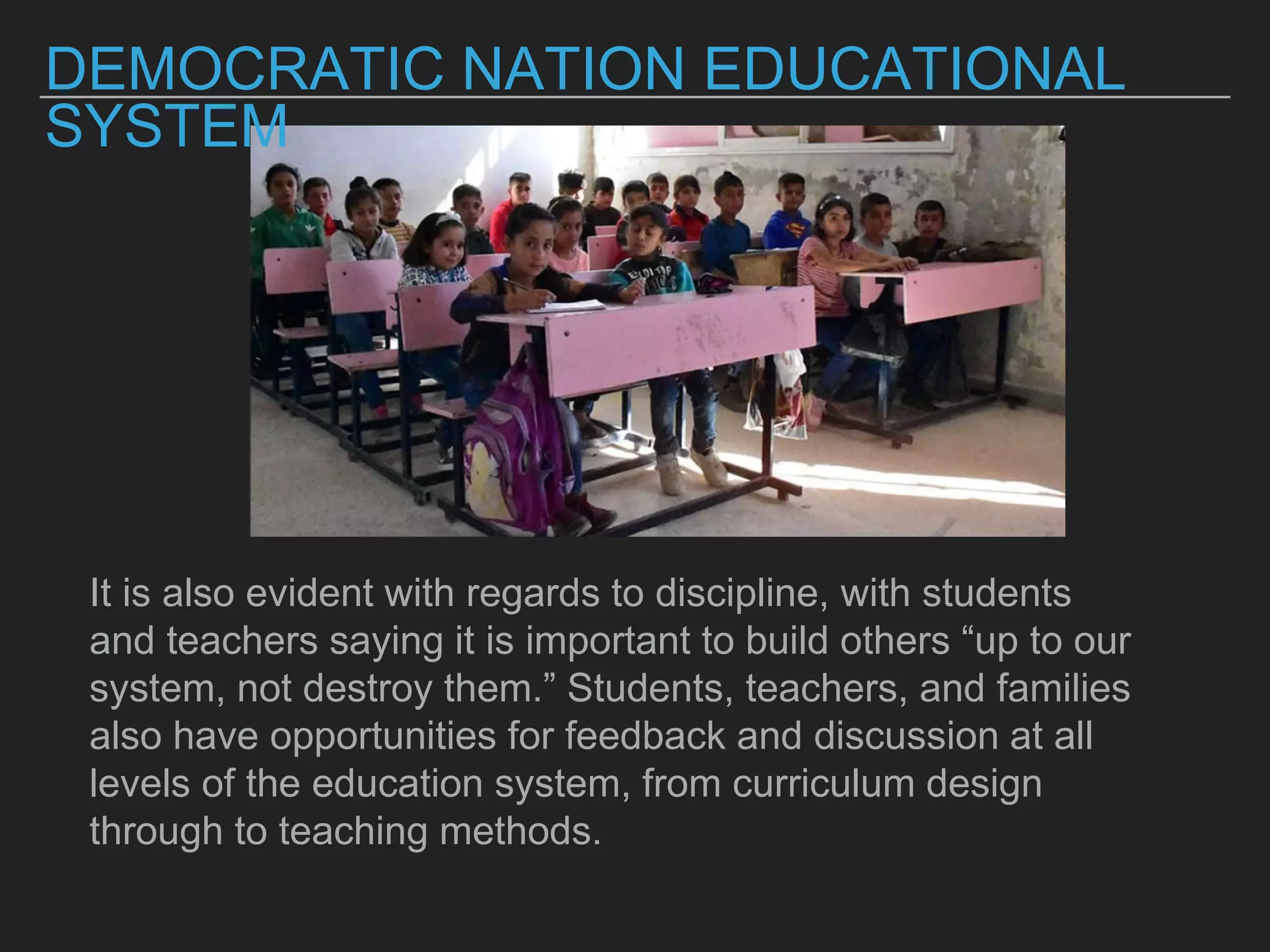 Rojava educational system | PPTX