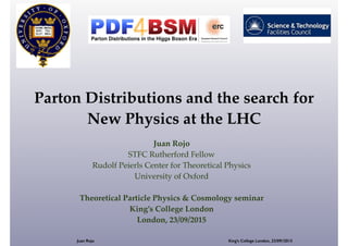 Parton Distributions and the search for New Physics at the LHC | PPT