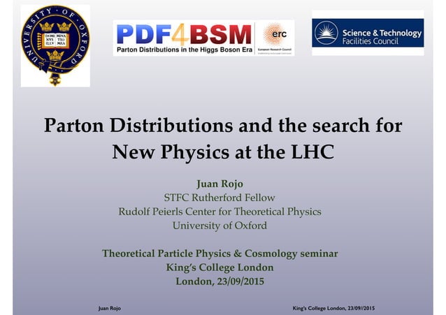 Parton Distributions and the search for New Physics at the LHC | PPT