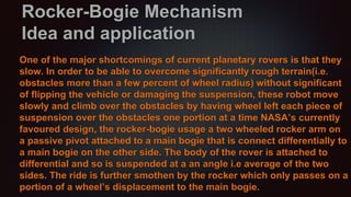 Roker Arm Bogie Mechanism | PPTX