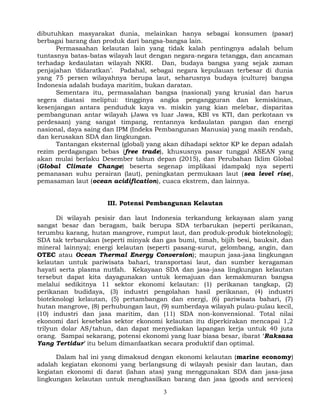 Membangun Indonesia Sebagai Negara Maritim - Rokhmin Dahuri | PDF