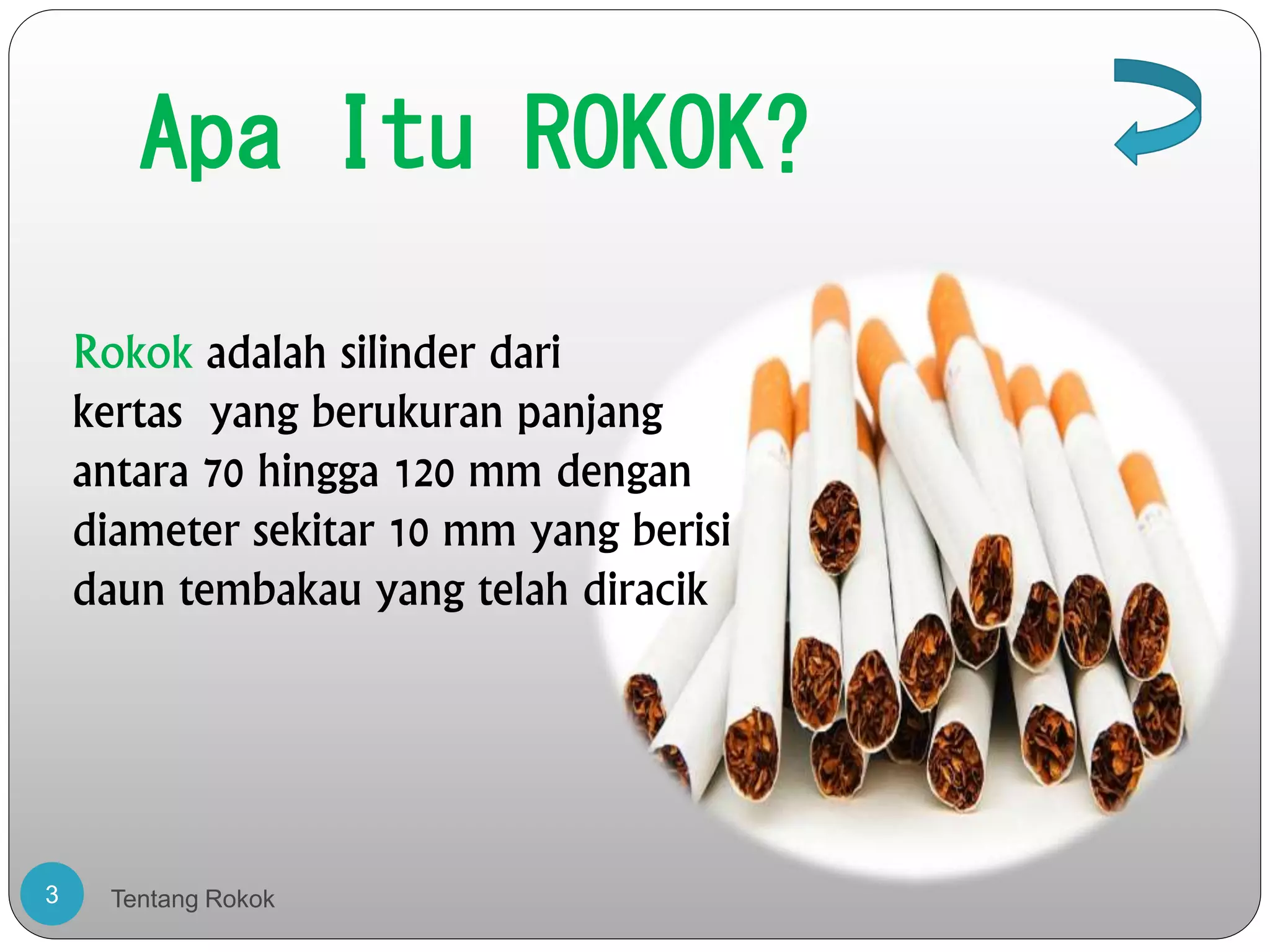 Presentasi Rokok | PPTX