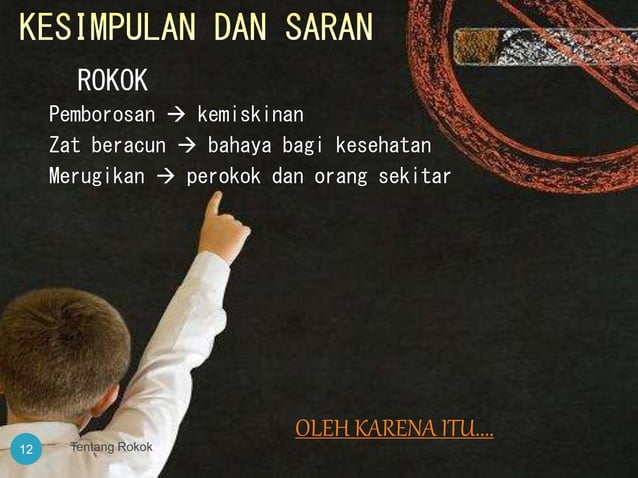 Presentasi Rokok | PPTX