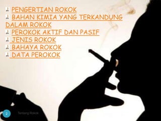 Presentasi Rokok | PPTX