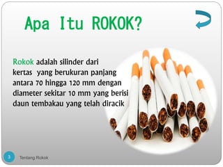 Presentasi Rokok | PPTX