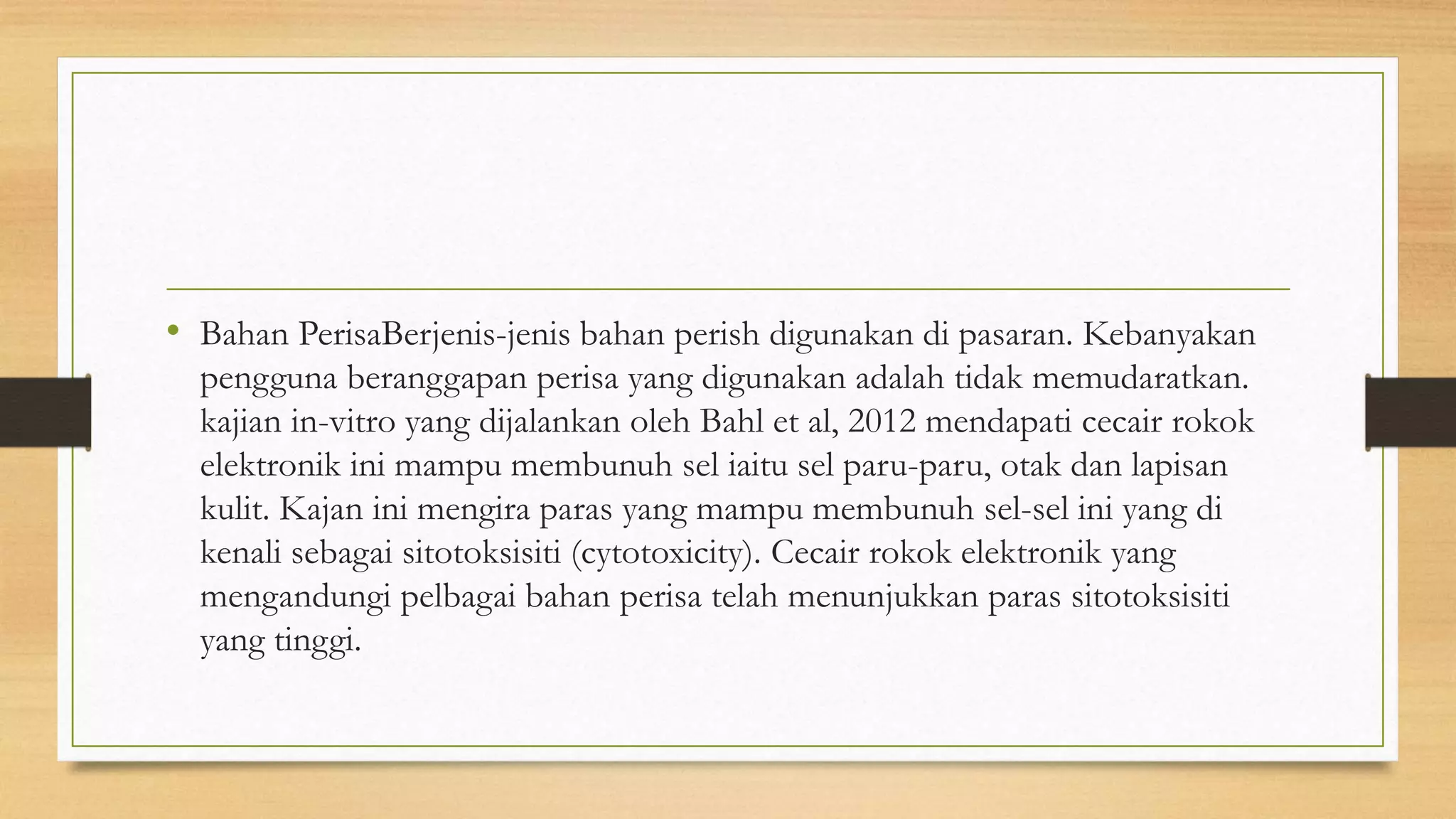 Rokok elektronik dan vape mengikut syarak | PPTX