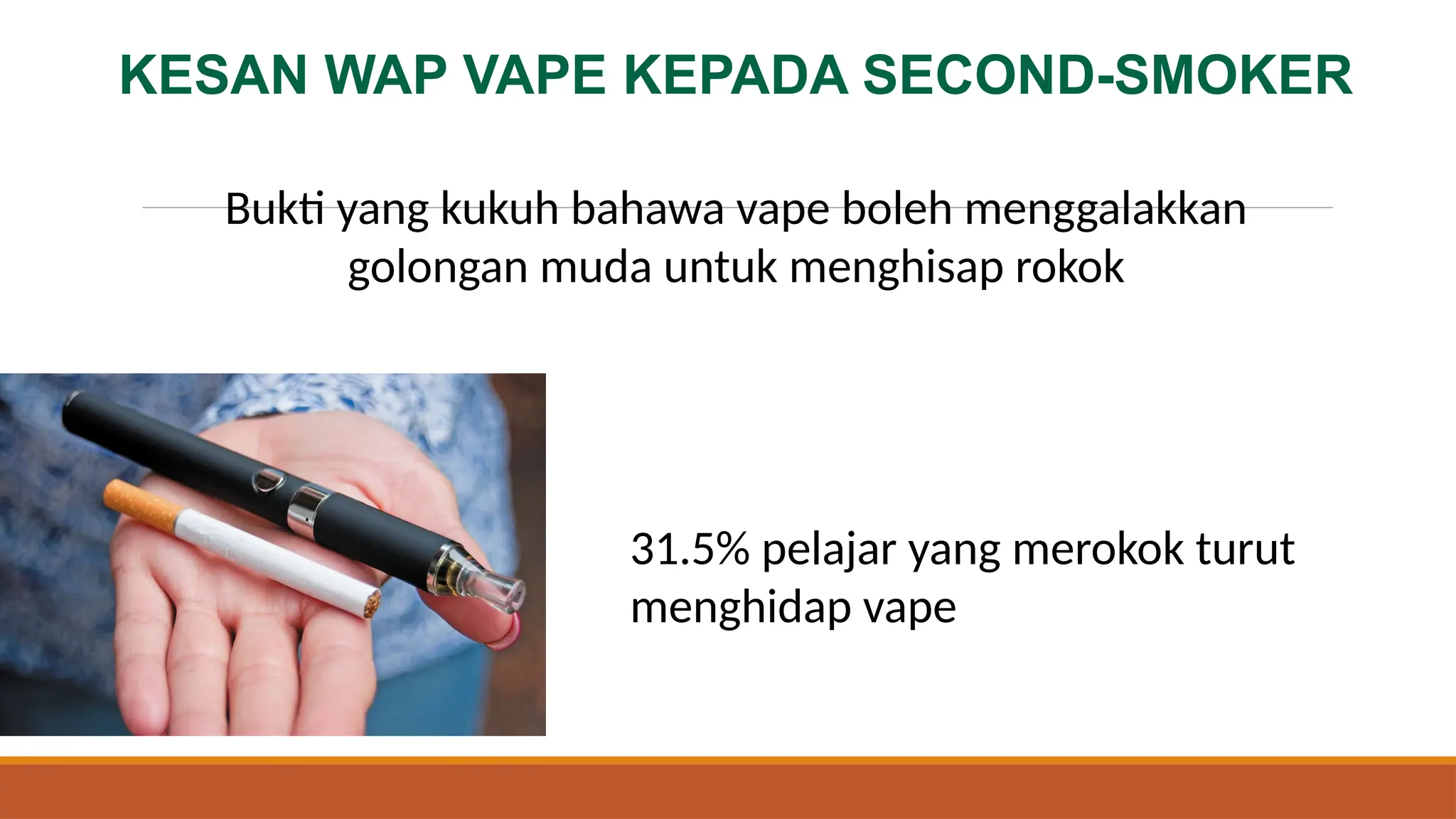 ROKOK & VAPE DAN KEHIDUPAN MANUSIA AMAT BERMAKNA | PPTX