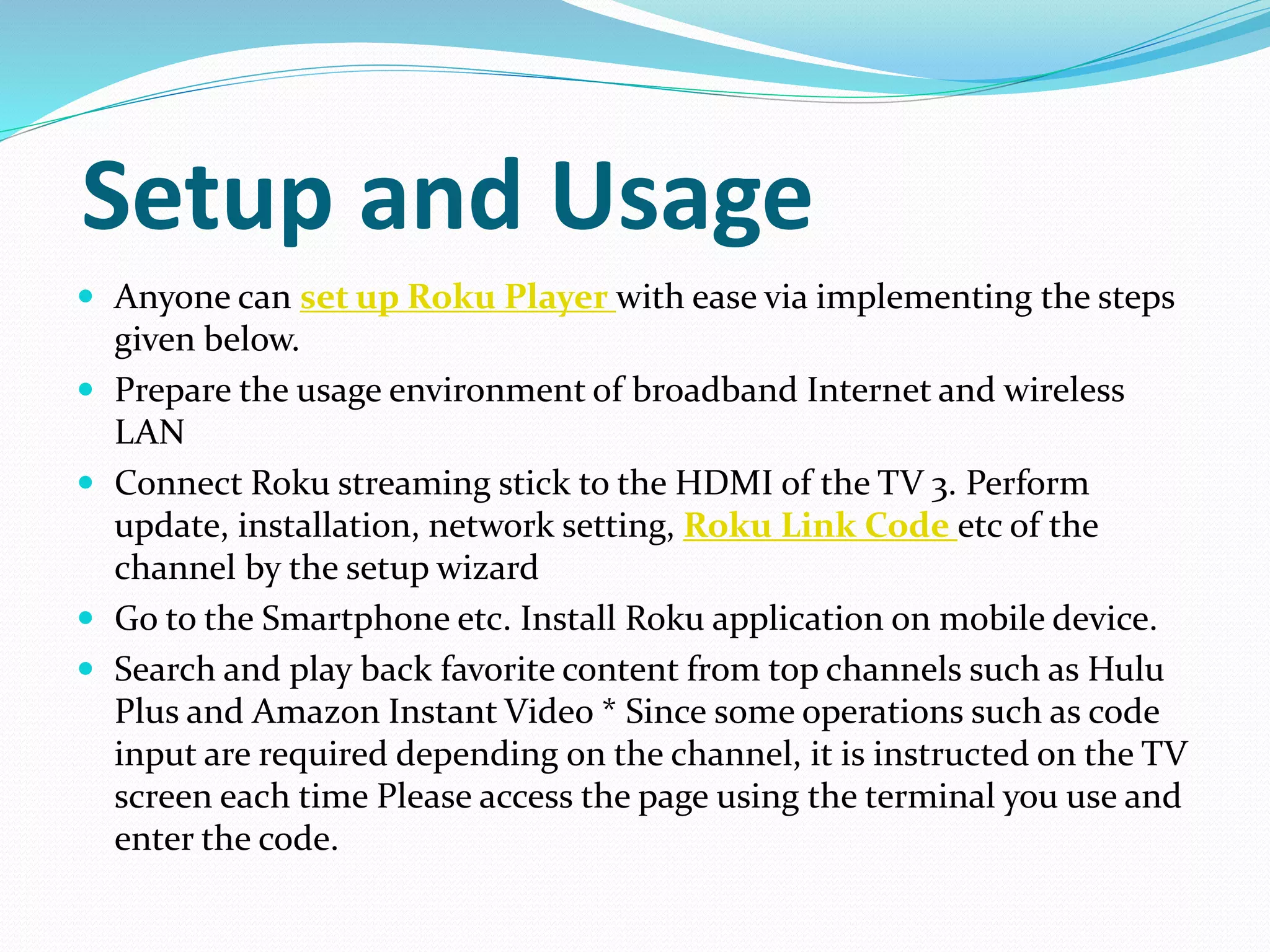 Roku guide for beginners! | PPTX