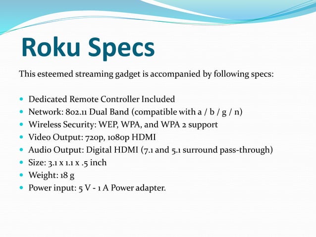 Roku guide for beginners! | PPTX